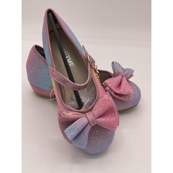 Shoes | Little Kid Girl Glitter Princess Low Heel Fancy Party Dress Up ...